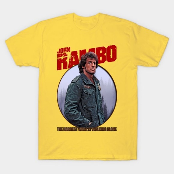 Tops | John Rambo Inspired Fan Art Design | Poshmark